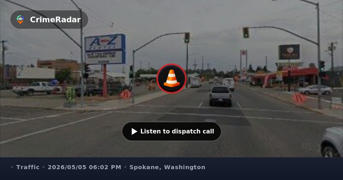 Multi-vehicle crash blocks lanes near Second and Cedar, Spokane WA ...