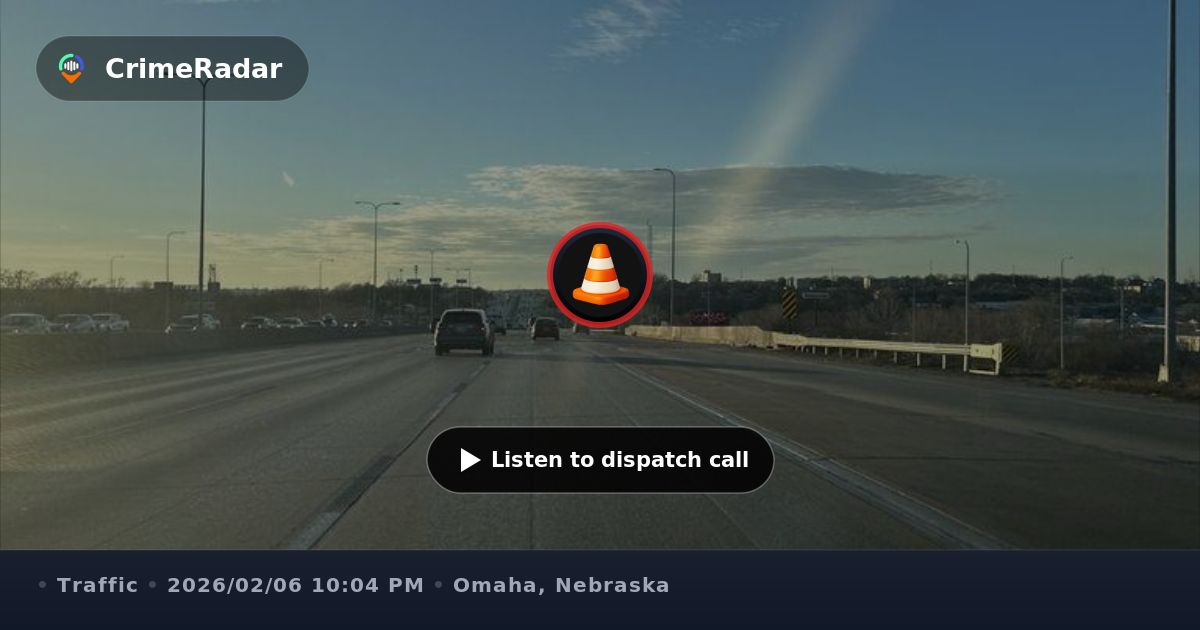 High-speed pursuit on Interstate 80 in Omaha, Omaha NE | CrimeRadar