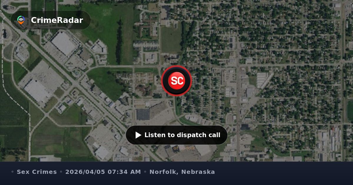 Woman reports sexual assault at Sunrise Place, Norfolk NE | CrimeRadar