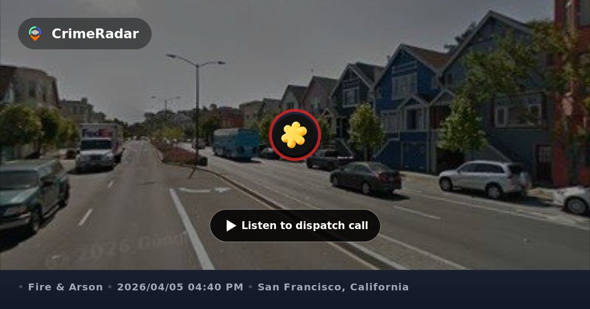 No fire found near Highway 280 by Cesar Chavez, San Francisco CA ...