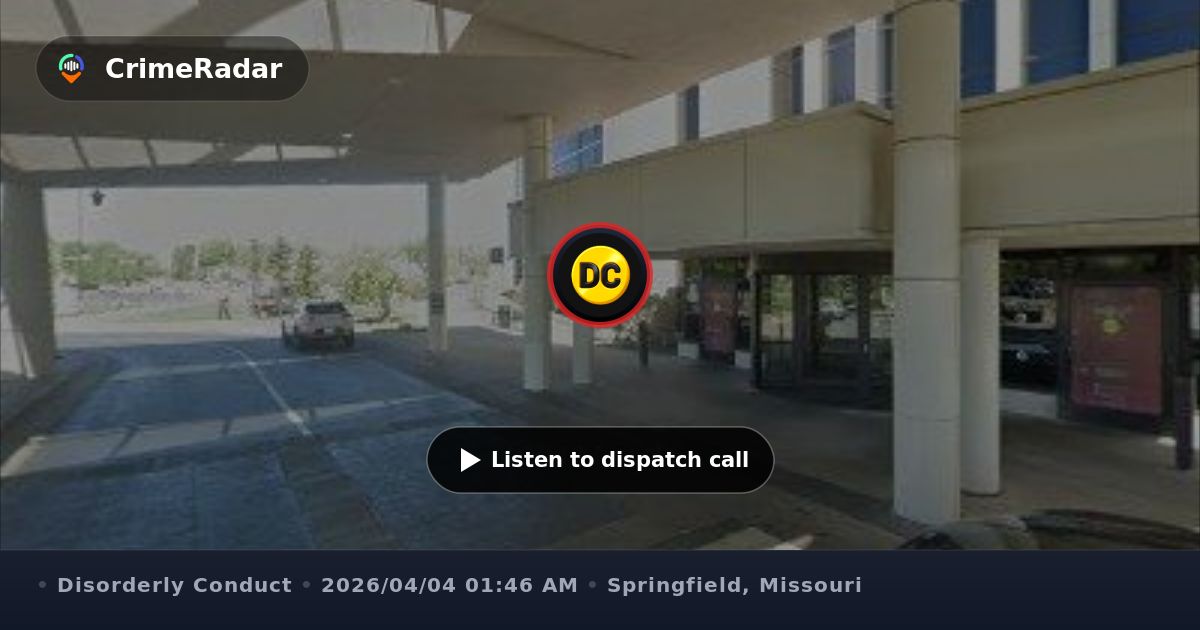 Woman causing disturbance at hospital emergency room, Springfield MO ...