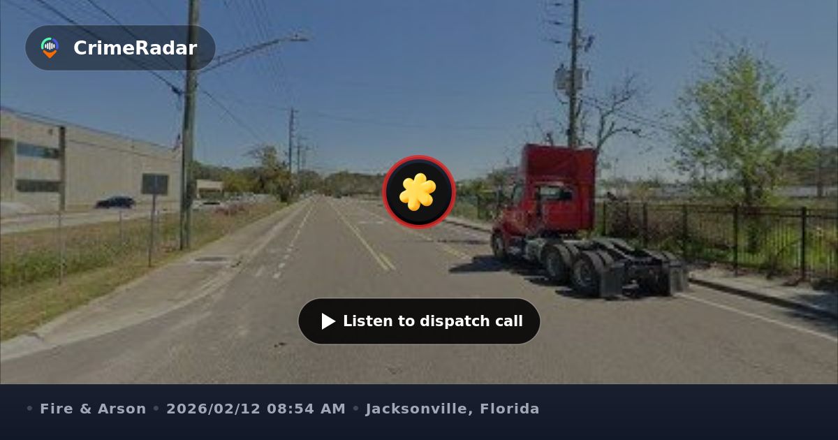 Commercial fire alarm at Cisco facility, Jacksonville FL | CrimeRadar