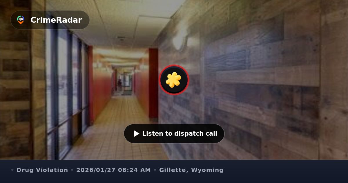 K9 search leads to possible drug finding at motel, Gillette WY | CrimeRadar