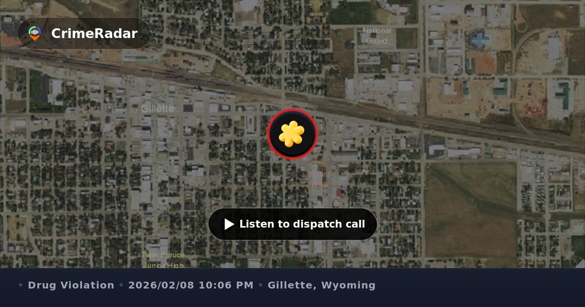 Traffic stop reclassified as narcotics investigation, Gillette WY ...