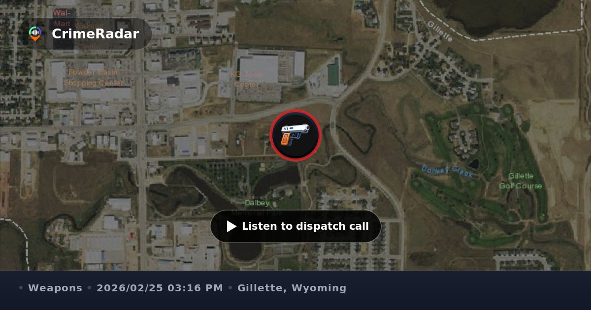 Police detain juvenile linked to vandalism and gun, Gillette WY ...