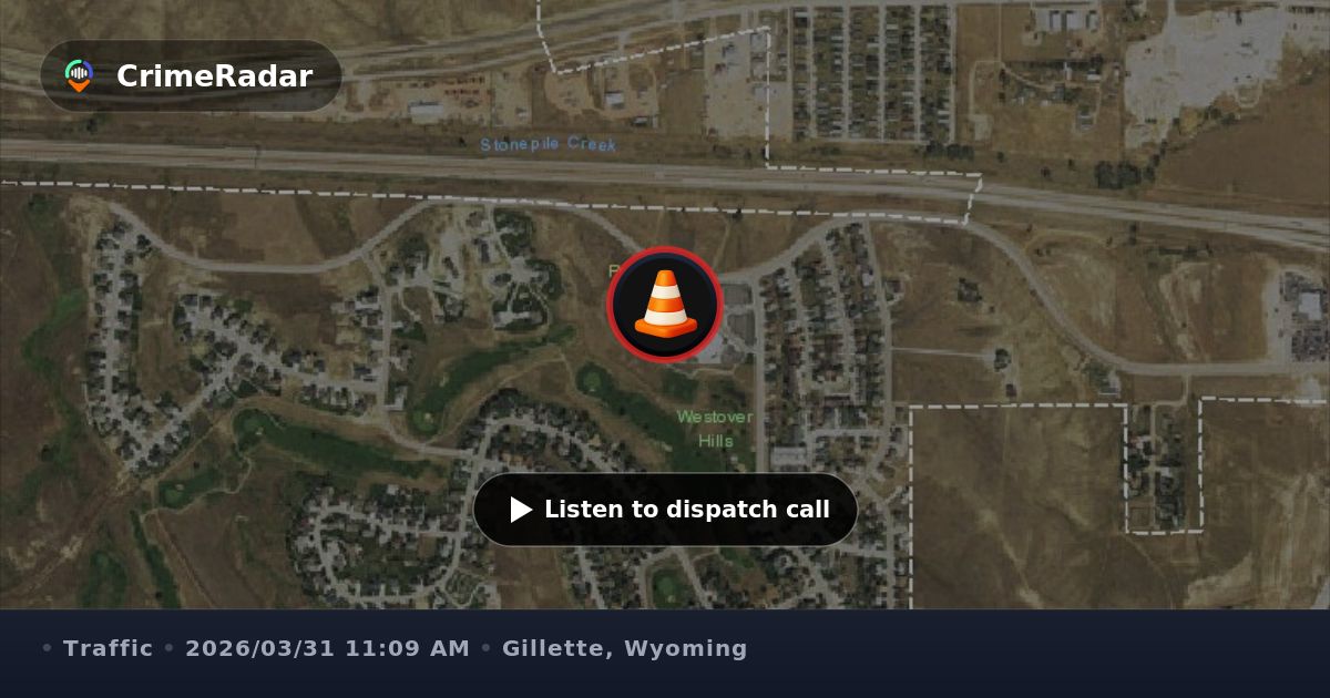 Vehicle hits antelope near Prairie Wind, Gillette WY | CrimeRadar