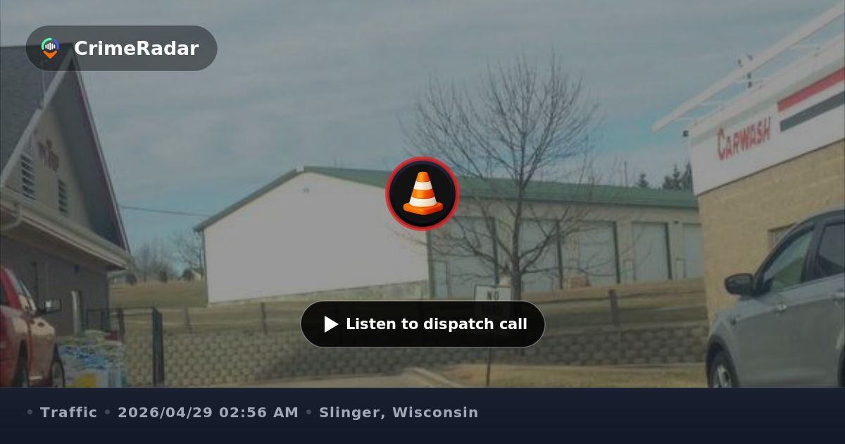 Driver reports possible collision on Highway 60, Slinger WI | CrimeRadar