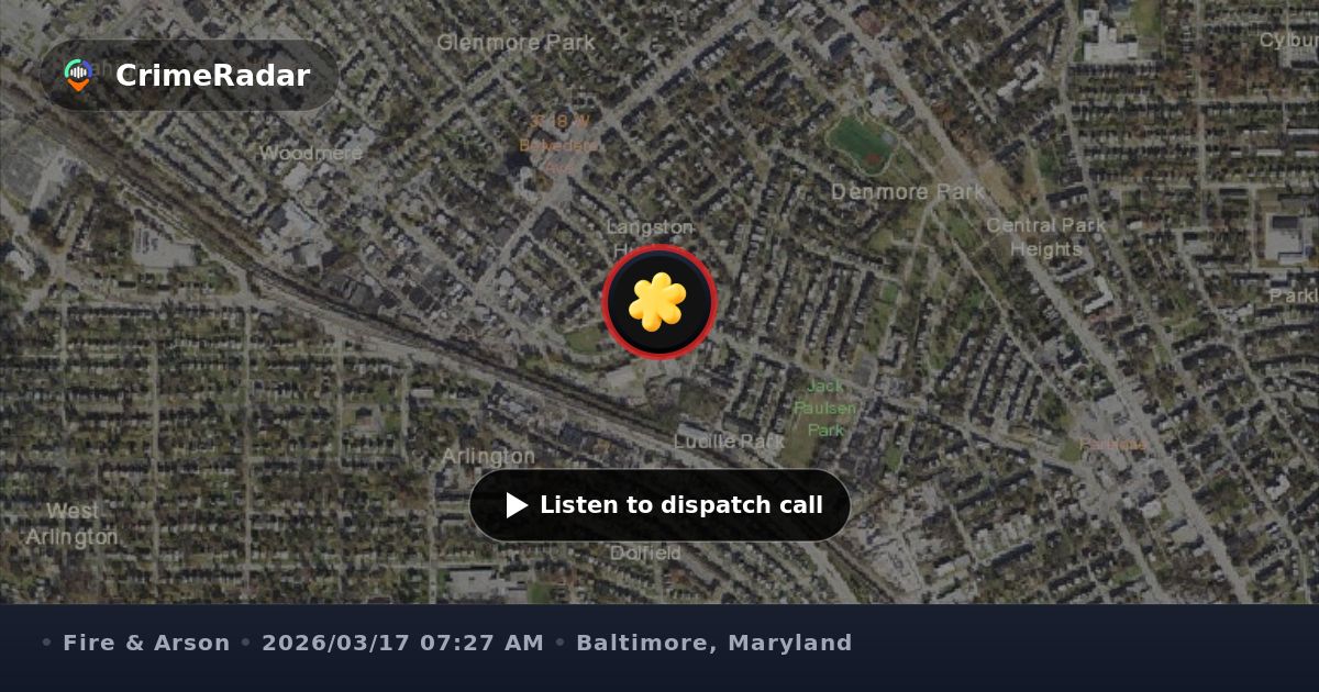 Odor of burning at funeral home on Wabash Avenue, Baltimore MD | CrimeRadar