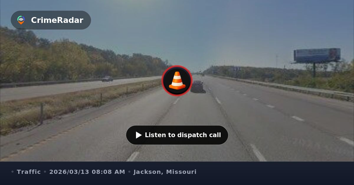 Traffic crash on I-435 westbound near 49 Highway, Jackson County MO ...