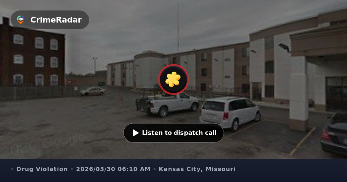 Overdose reported at Broadway address, Kansas City MO | CrimeRadar