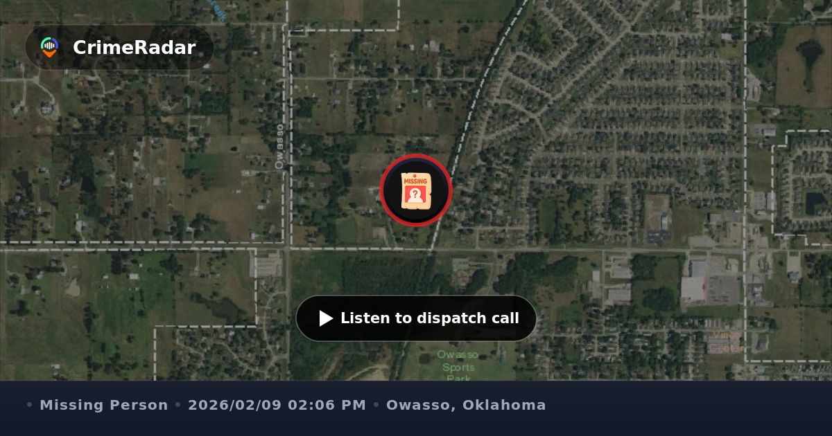 Police search for missing woman near Owasso sports complex, Owasso OK ...