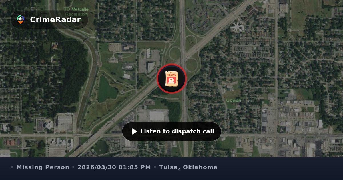 Report of missing teenager near Tulsa Costco, Tulsa OK | CrimeRadar