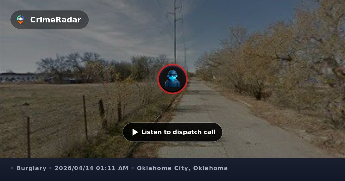 Burglary reported at store near parked vehicle, Oklahoma City OK ...