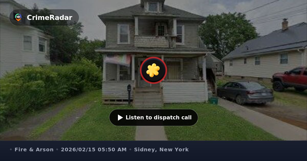 Reported house fire found to be homeowner stoking fire, Sidney NY ...