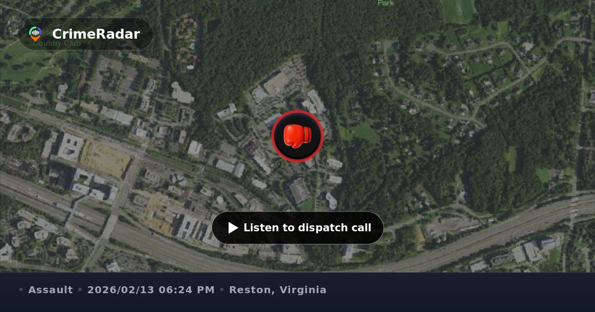 Large group fight reported outside Reston ice rink, Reston VA | CrimeRadar