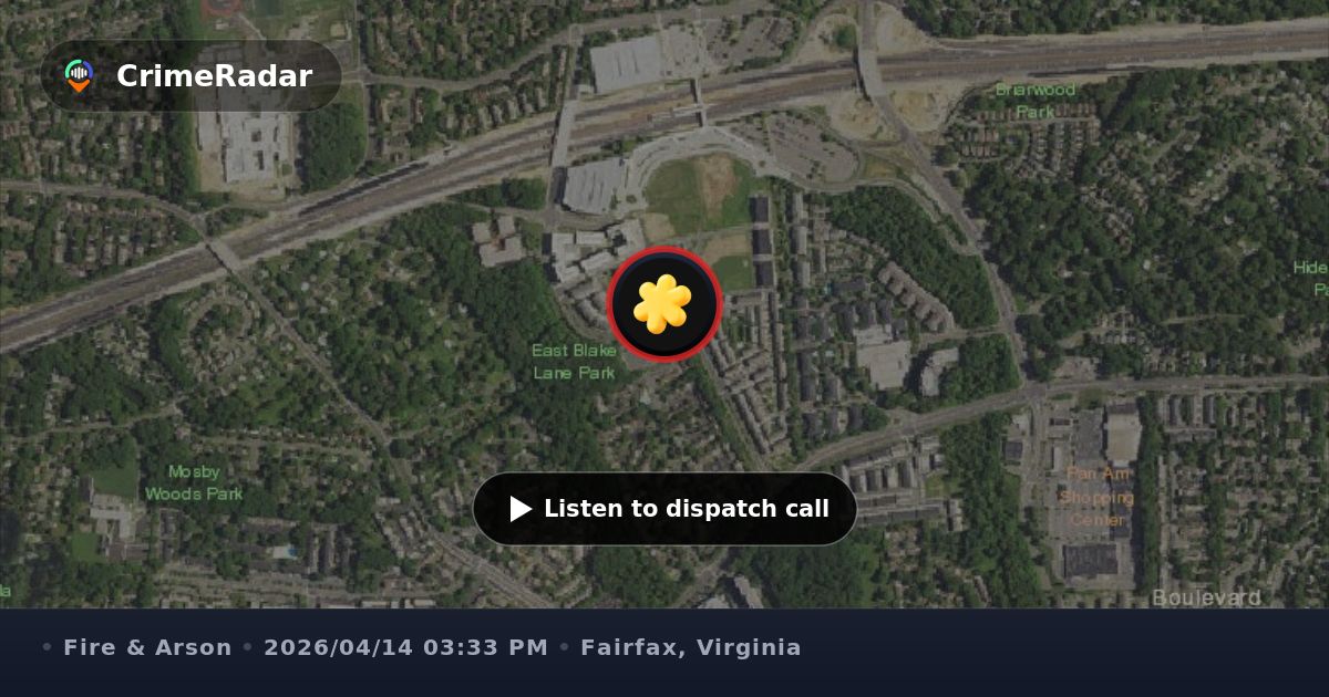High-rise apartment building fire on Route 29, Fairfax VA | CrimeRadar