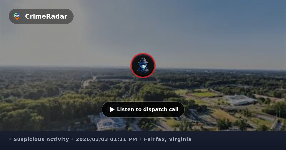 Panic alarm activated at university reception desk, Fairfax VA | CrimeRadar