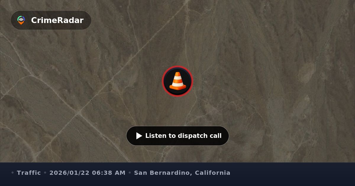 Traffic collision near Hodge Rd off Interstate 15, San Bernardino ...