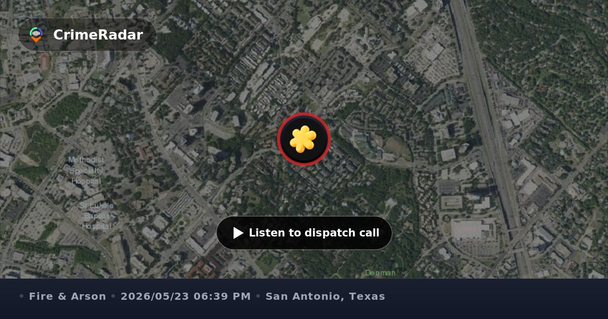 Carbon monoxide alarm near North Songbird in San Antonio, San Antonio ...