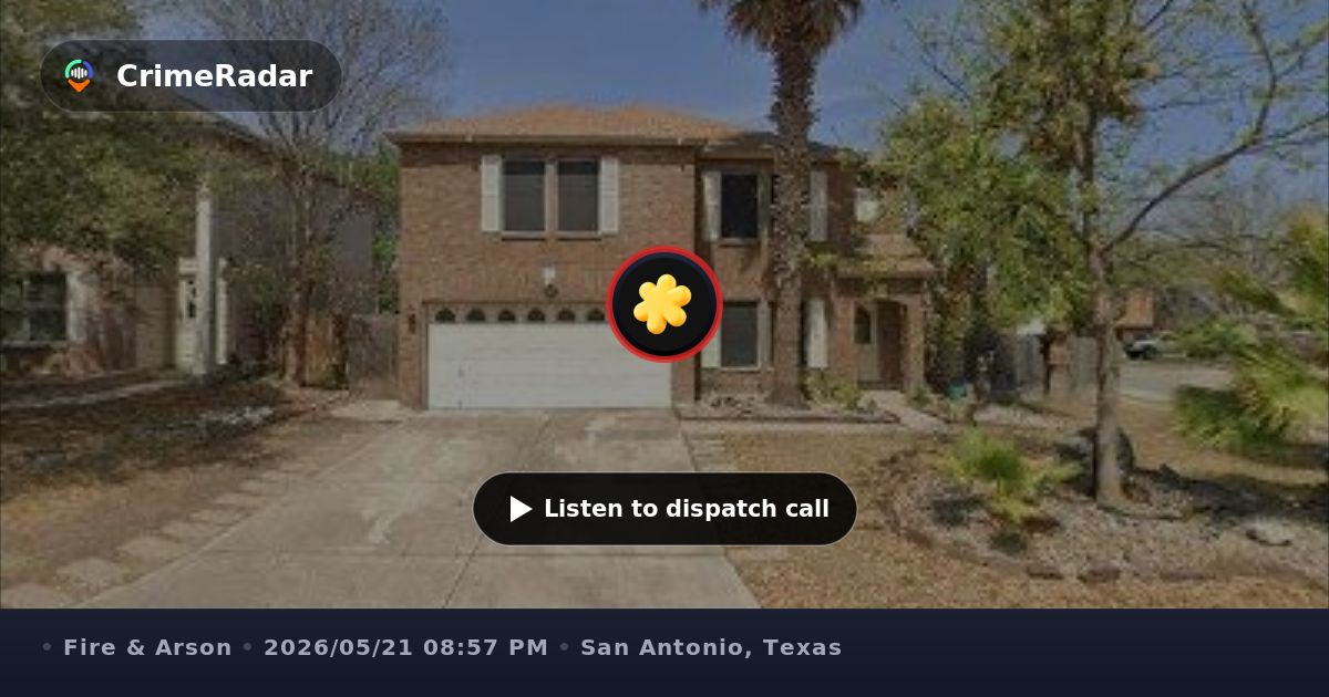 Fire unit responds to structure fire on Summerbrook, San Antonio TX ...