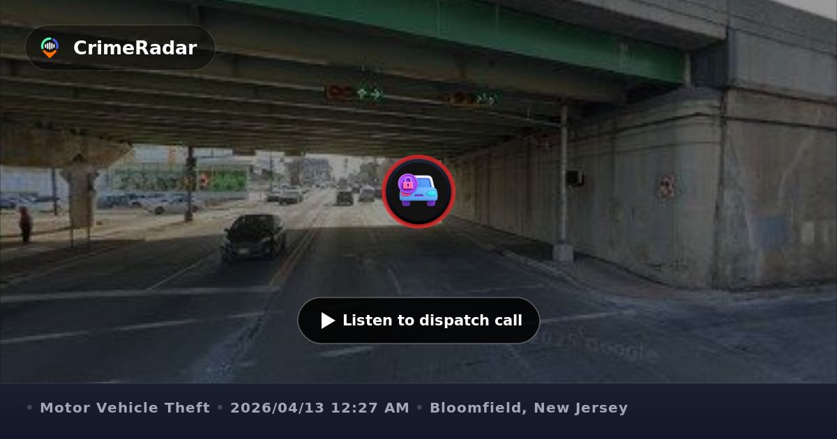 Stolen Audi flees after near crash in Bloomfield, Bloomfield NJ ...