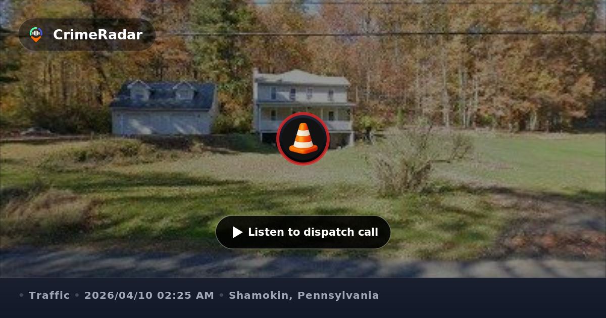 Car and motorcycle crash with fire and leg injury, Shamokin PA | CrimeRadar