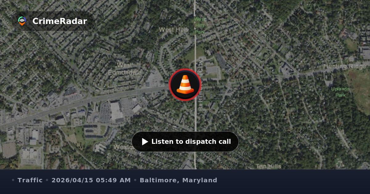 Two-vehicle crash near restaurant on Baltimore Pike, Baltimore MD ...