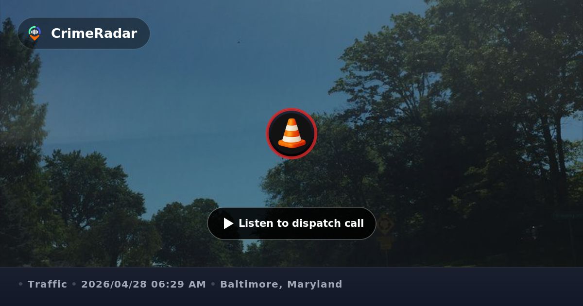 Multi-vehicle crash with injuries on East Ridgely Road, Baltimore ...