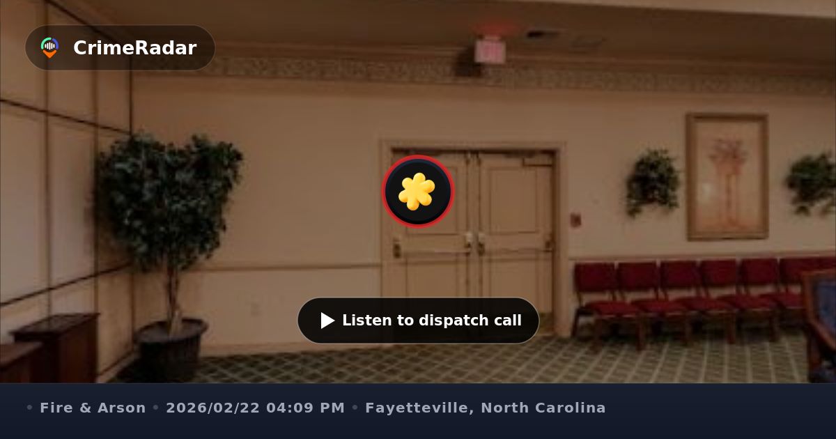 Gas leak reported on Ramsey Street, Fayetteville NC | CrimeRadar