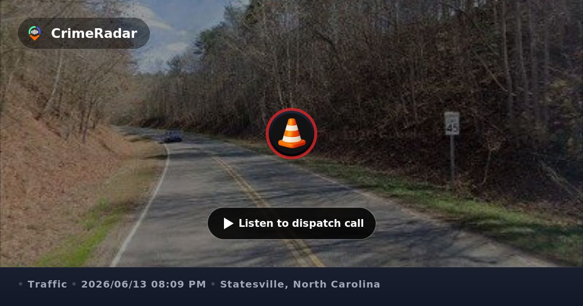 Traffic crash on Buffalo Shoals Road, Statesville NC | CrimeRadar