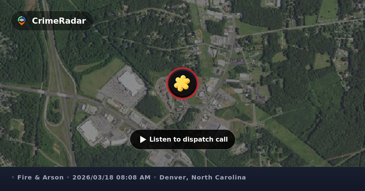 Partial fire alarm at Shell Fire Bar and Grill, Denver NC | CrimeRadar