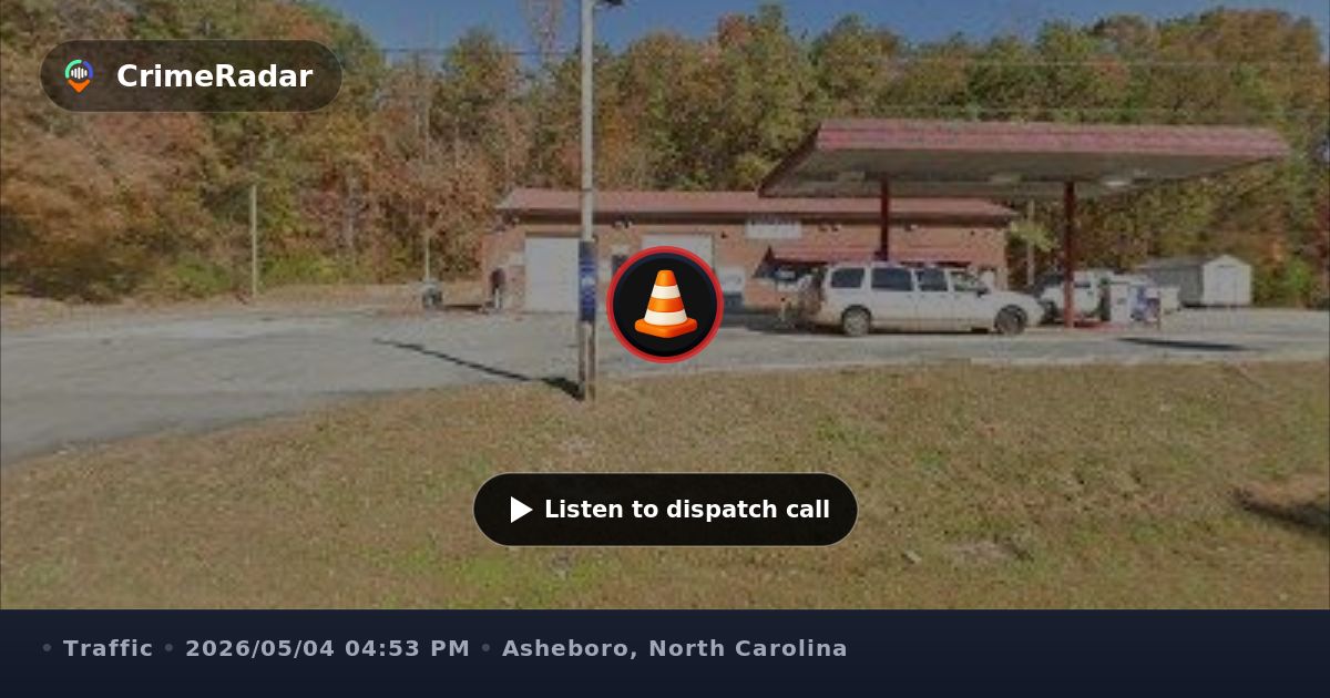 Injury crash on Highway 64 West, suspect car found, Asheboro NC ...