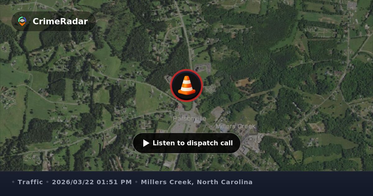 Motorcycle crash with injuries on North NC Highway 16, Millers Creek NC ...