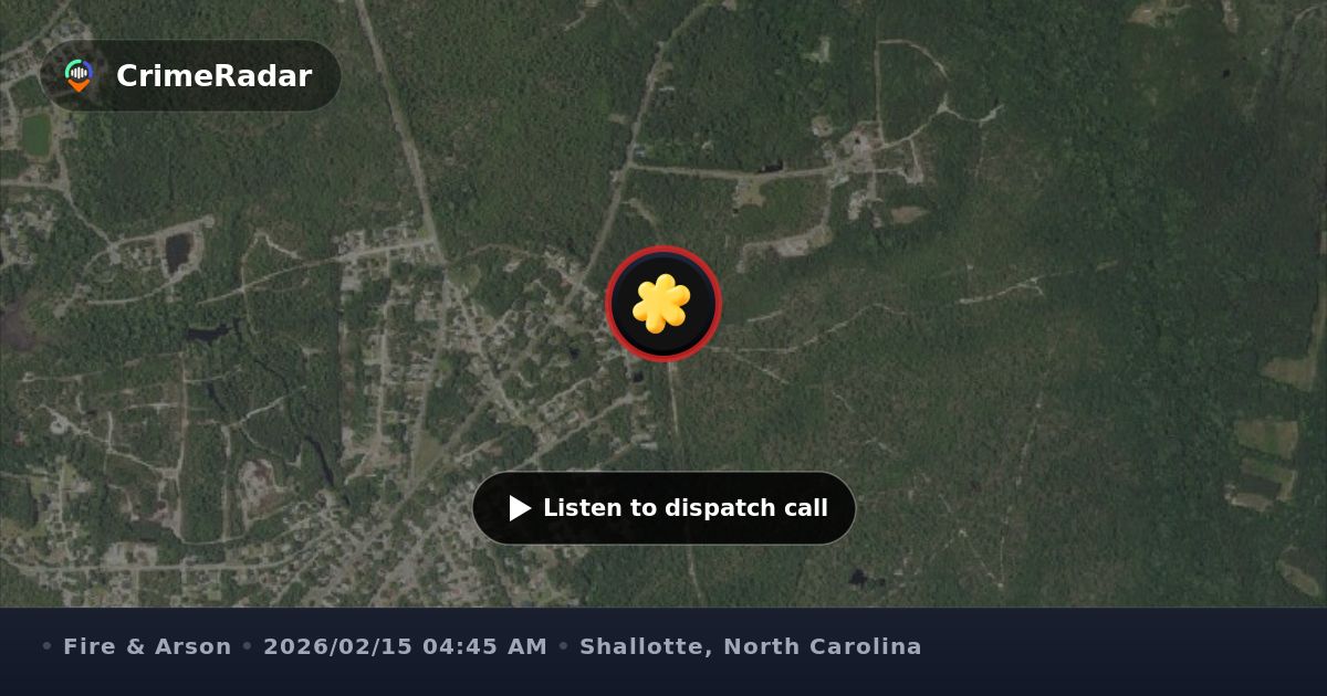 Firefighters respond to smoldering house fire, Shallotte NC | CrimeRadar