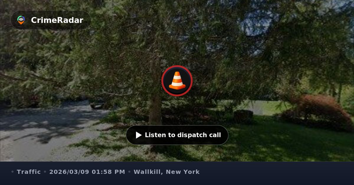 Medevac rendezvous after motor vehicle accident, Wallkill NY | CrimeRadar