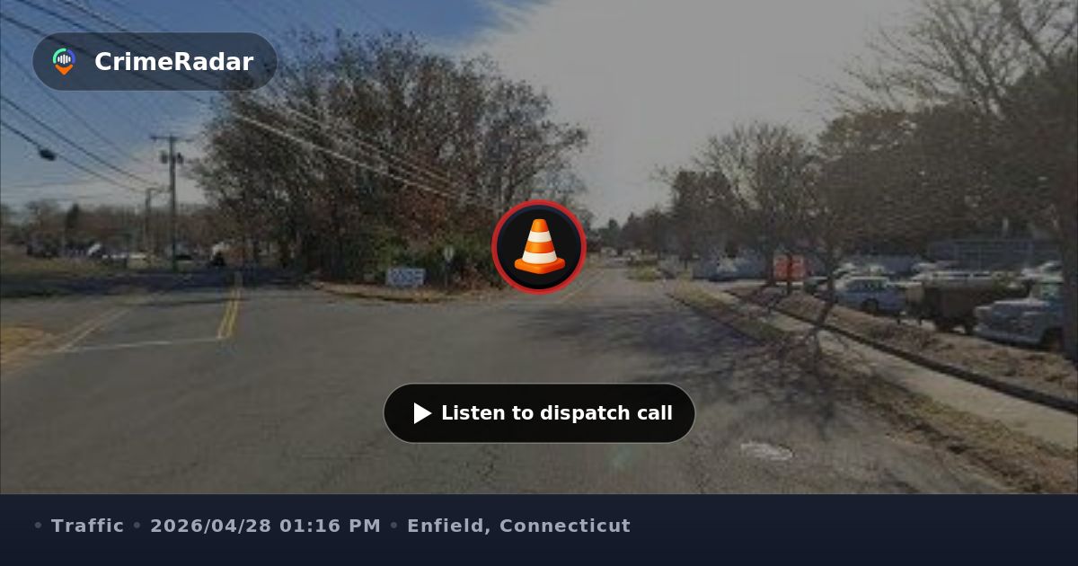 Two-car crash with rollover on Post Office Road, Enfield CT | CrimeRadar