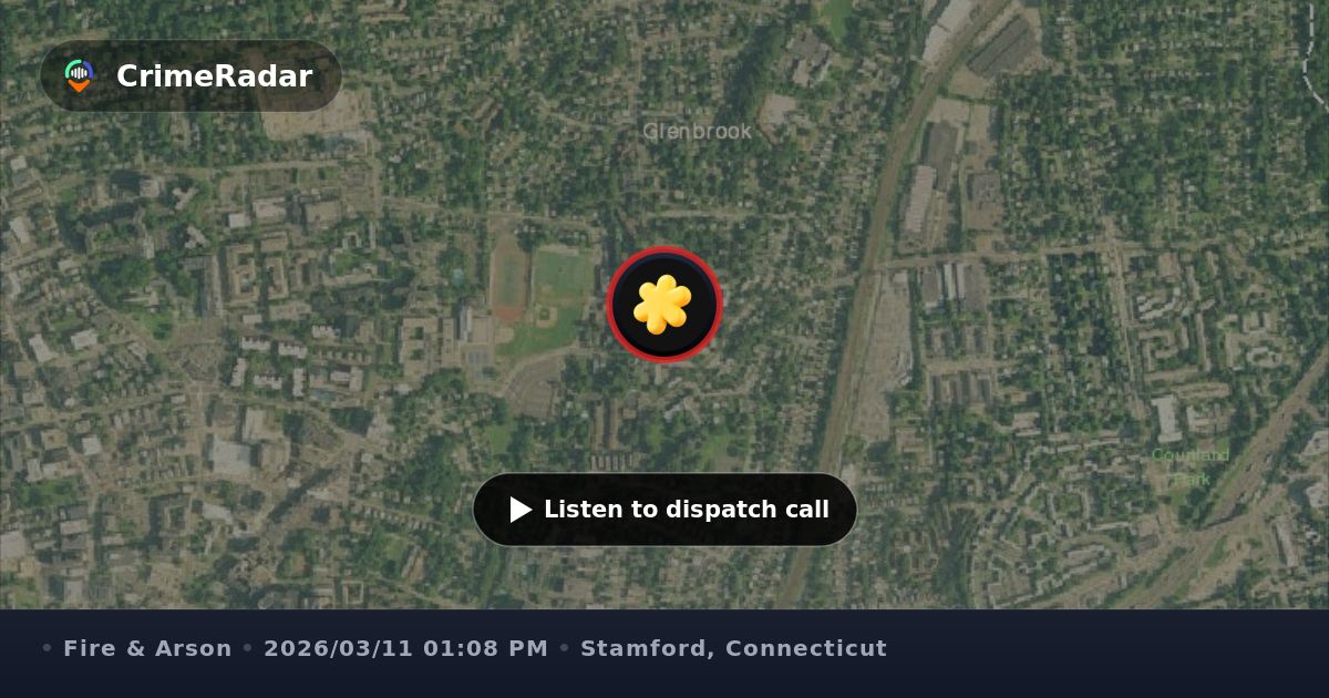 Apartment fire alarm caused by overcooked food, Stamford CT | CrimeRadar