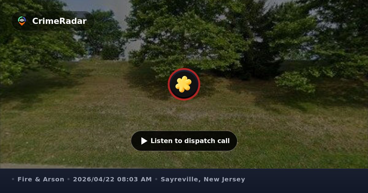 Battery fire with risk of explosion at landfill site, Sayreville NJ ...