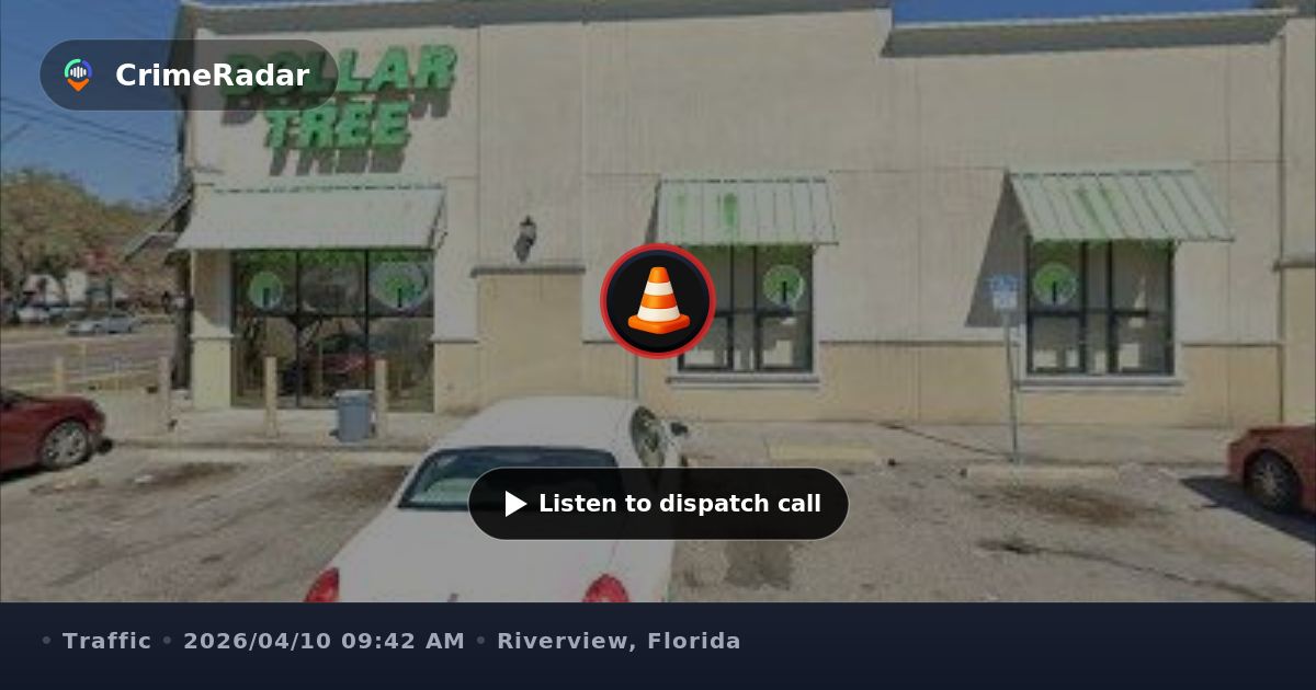 Car crashes into building at Dollar Tree store, Riverview FL | CrimeRadar