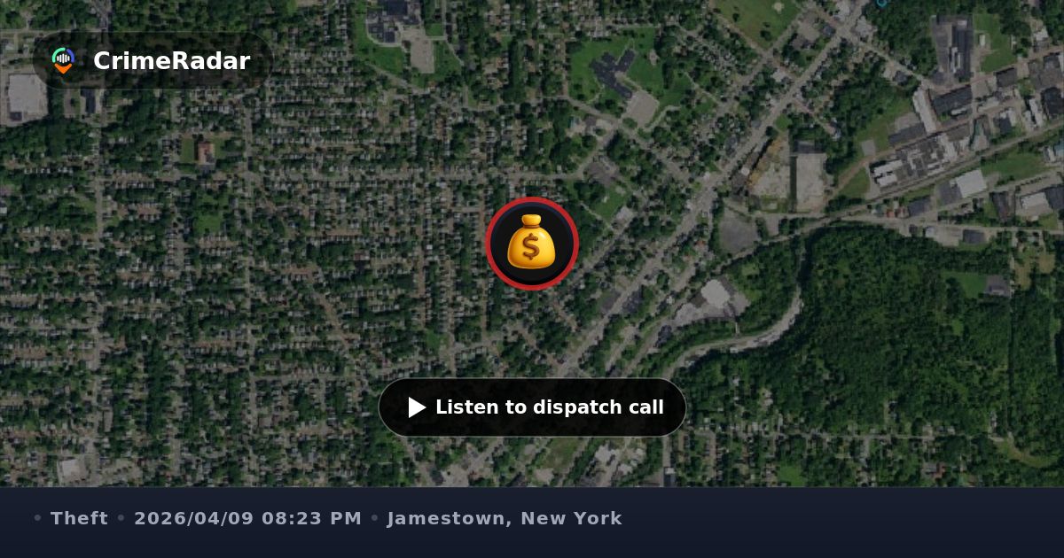 Purse reported stolen at Dollar General store, Jamestown NY | CrimeRadar