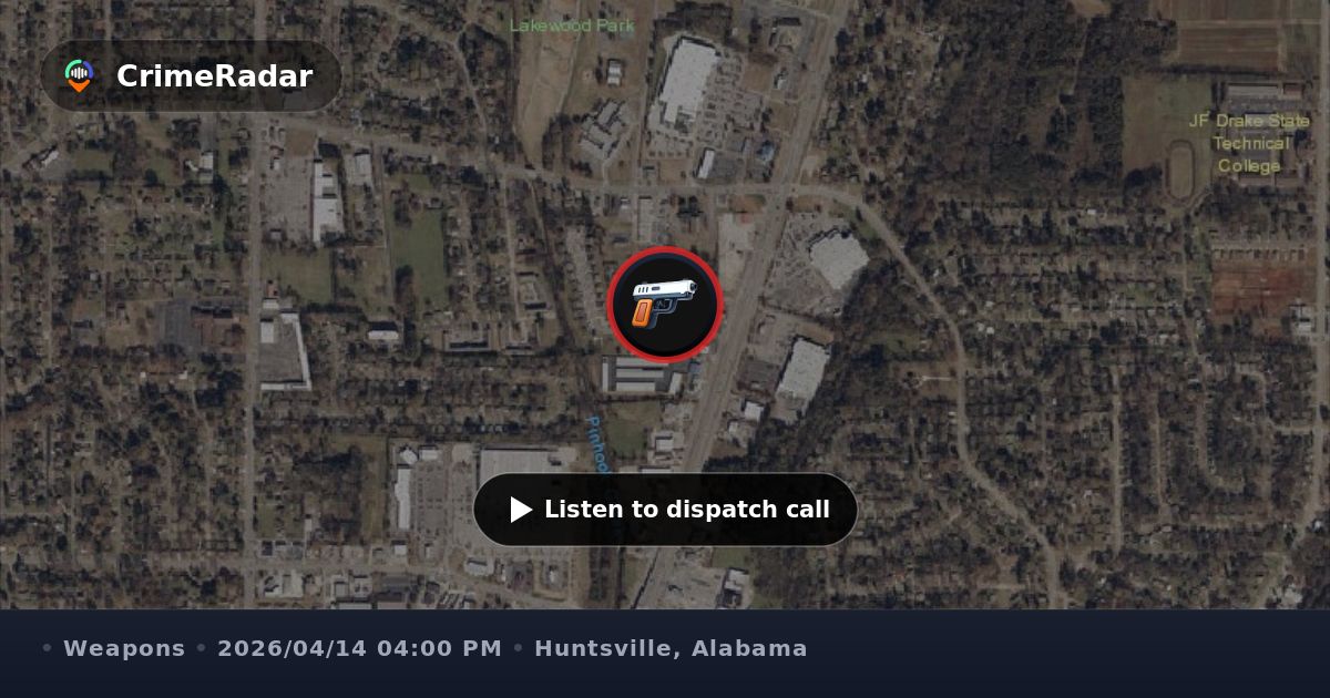 Reported shooting at US-72 & Sparkman Dr; shots fired into white van ...