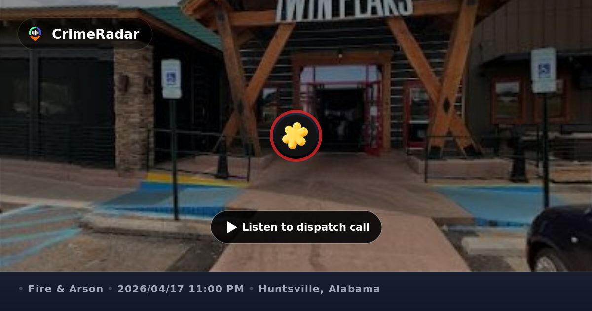 Smoke reported in restaurant on University Drive, Huntsville AL ...