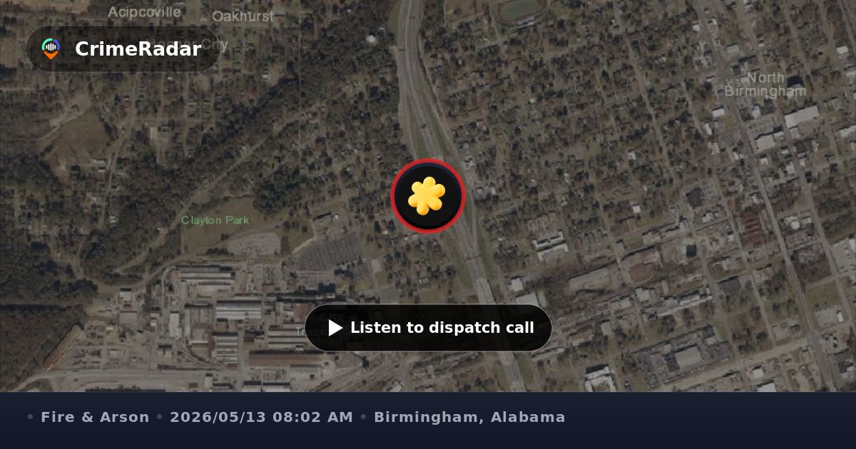 Reported gas line fire at ASIPCO facility near 16th St N, Birmingham AL ...