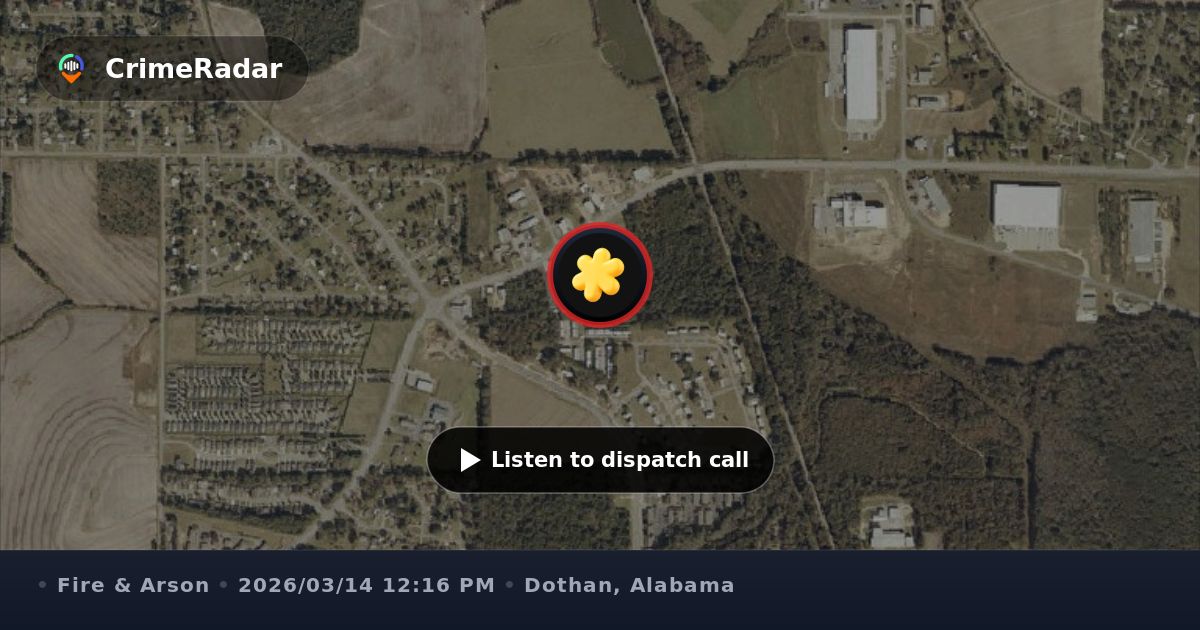 Fire department response at The Palms apartments, Dothan AL | CrimeRadar