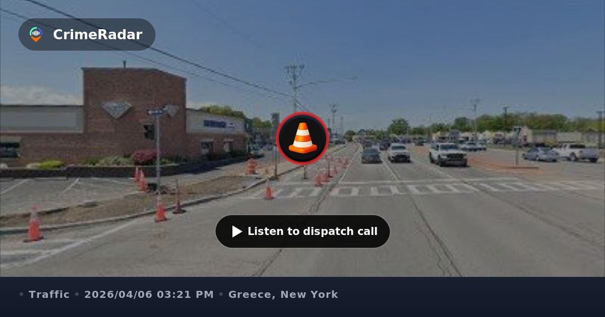 Two-vehicle crash at Long Pond and W Ridge roads, Greece NY | CrimeRadar