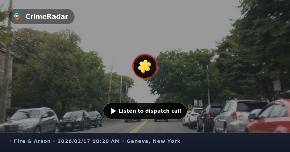 Burst steam pipe triggers fire alarm in basement, Geneva NY | CrimeRadar