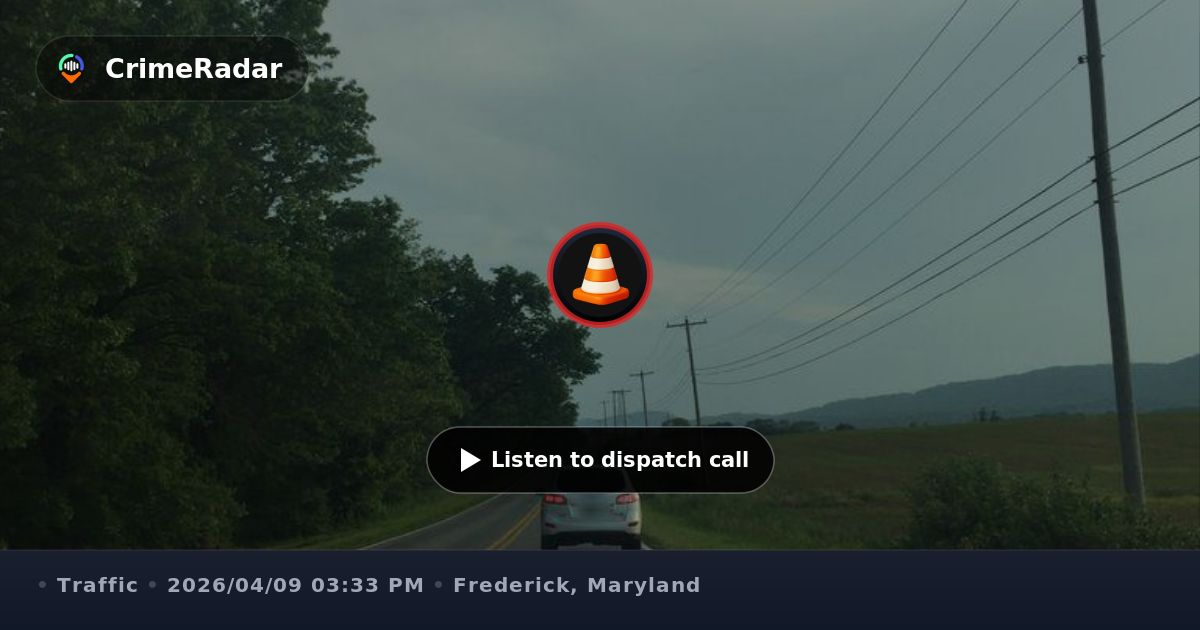 Injury crash on Ballenger Creek Pike, Frederick County MD | CrimeRadar