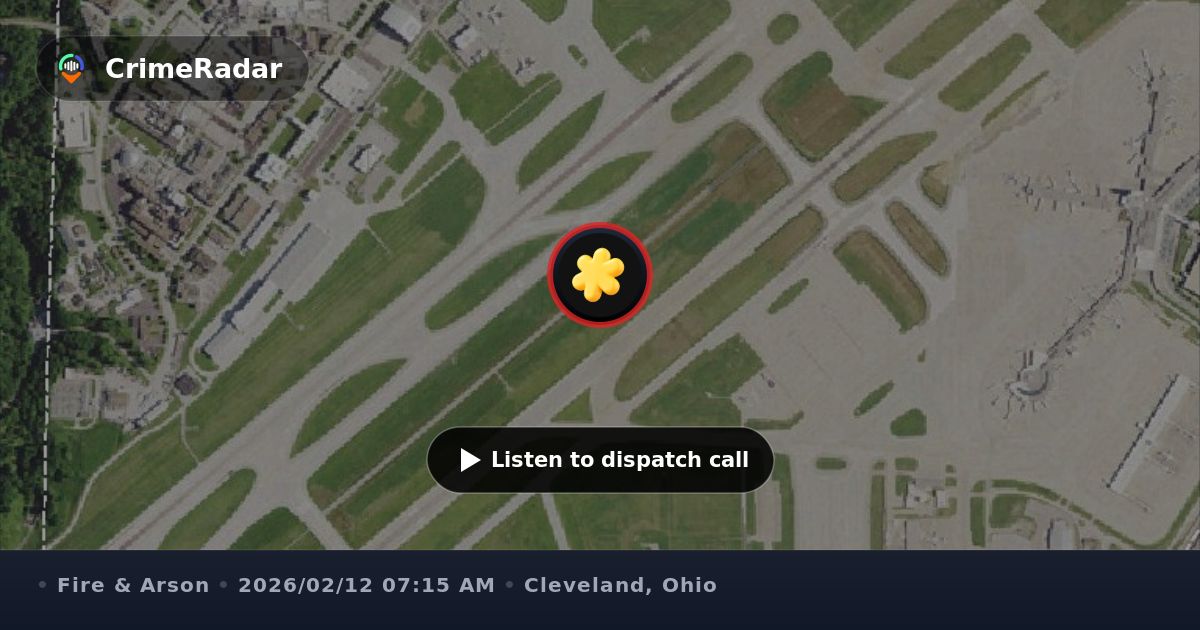 Airplane landed safely; Airport Fire placed Cleveland companies in ...