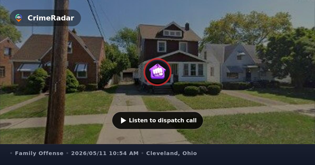 Pregnant woman locked out after family fight, Cleveland OH | CrimeRadar