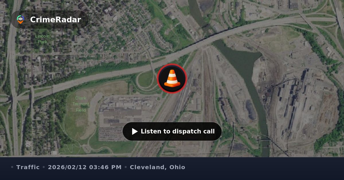 Truck and car crash at West 7th and Quigley, Cleveland OH | CrimeRadar